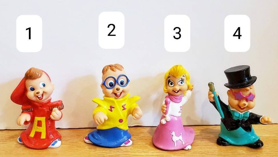 PICK Your OWN Alvin and the Chipmunks Figures Alvin and the - Etsy UK
