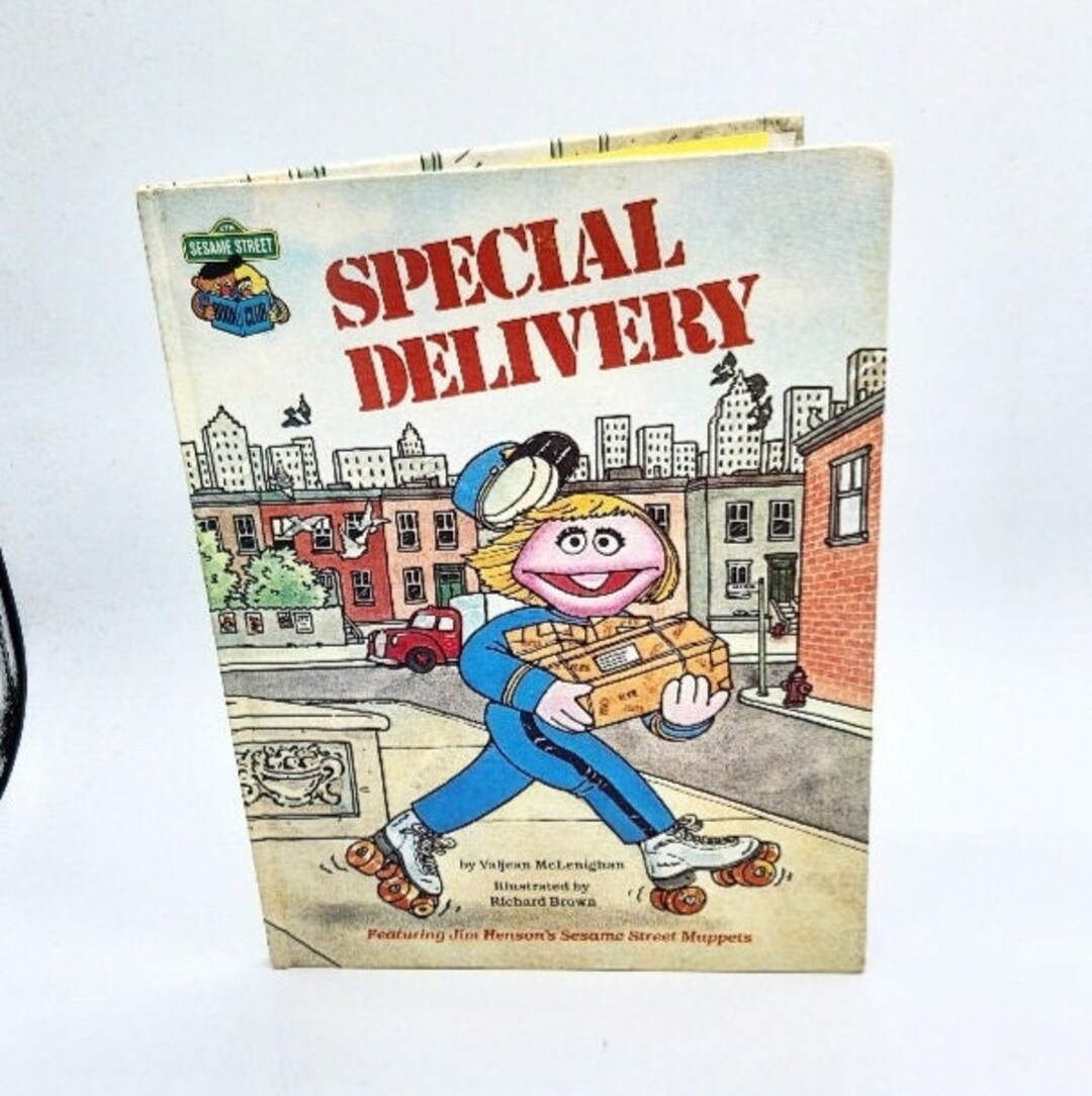 Sesame Street Prairie Dawn Book, Vintage Sesame Street Books, Prairie ...