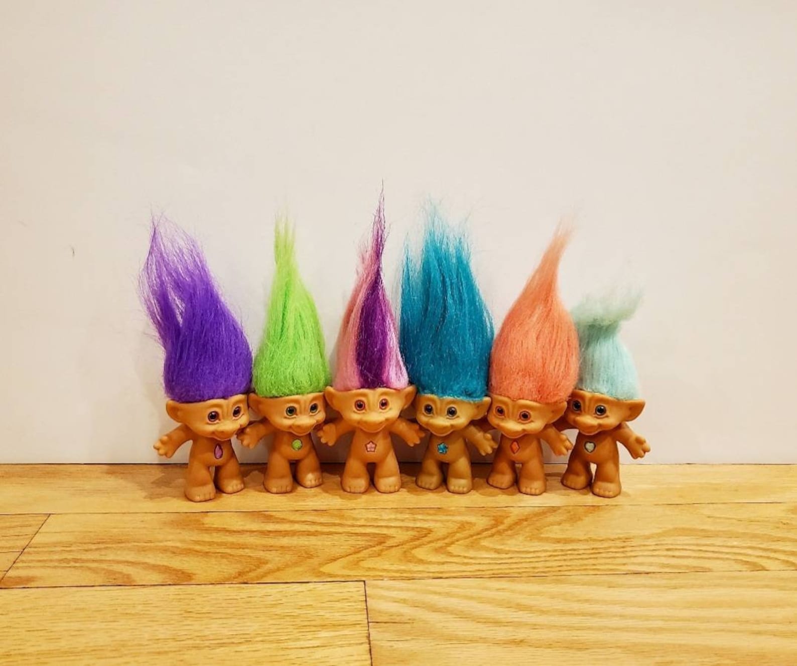 PICK Your OWN Treasure Troll Vintage Treasure Trolls | Etsy