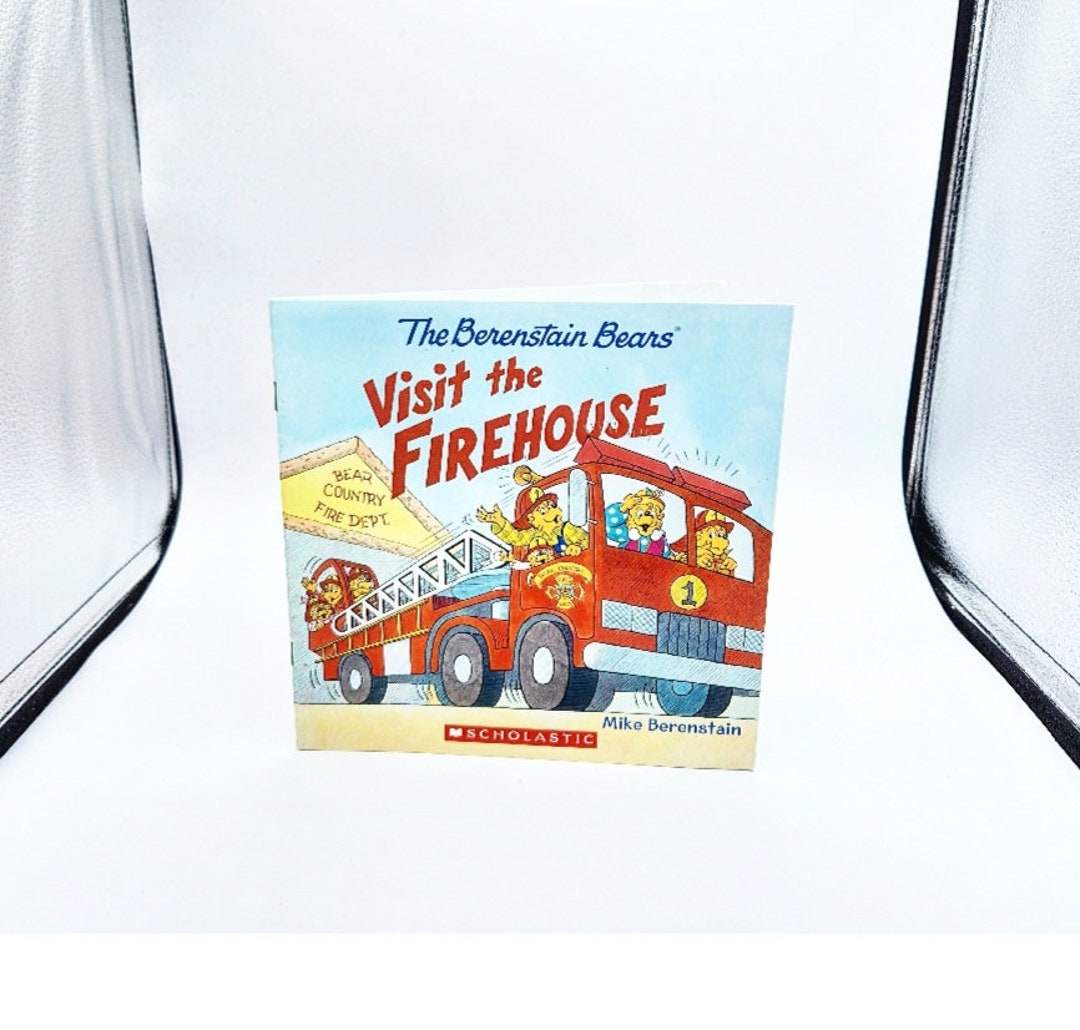 Berenstain Bears Visit the Firehouse Fireman Firehouse Book - Etsy