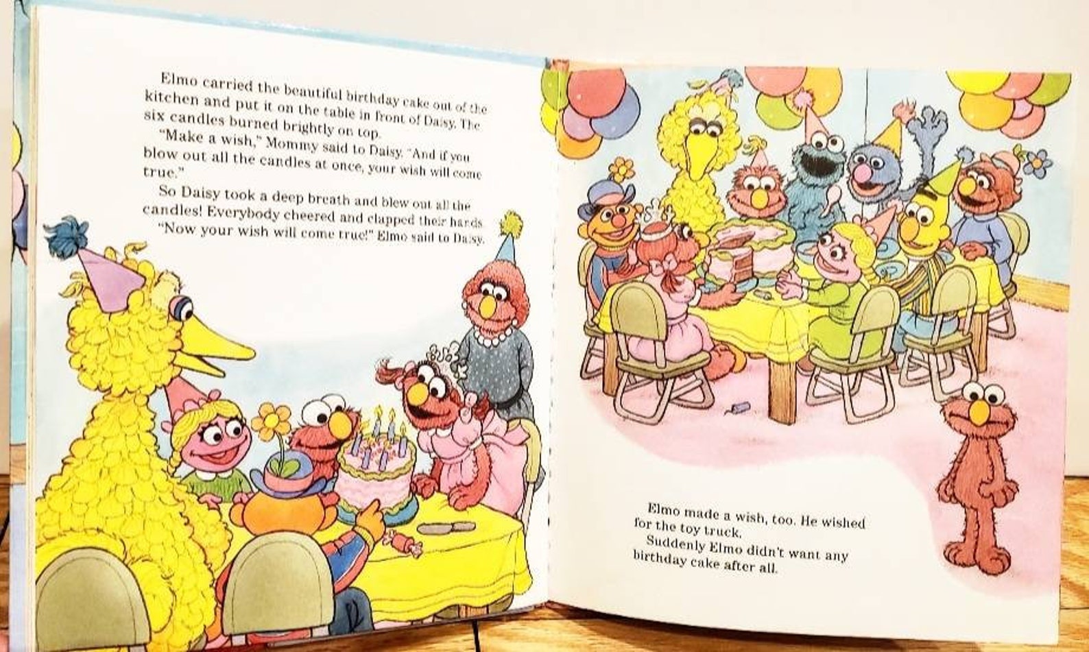 When is My Birthday Book Vintage Sesame Street Book Sesame | Etsy