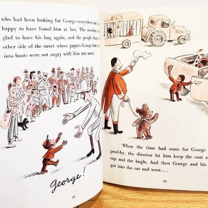 Curious George Rides a Bike, Vintage Curious George, Curious George ...