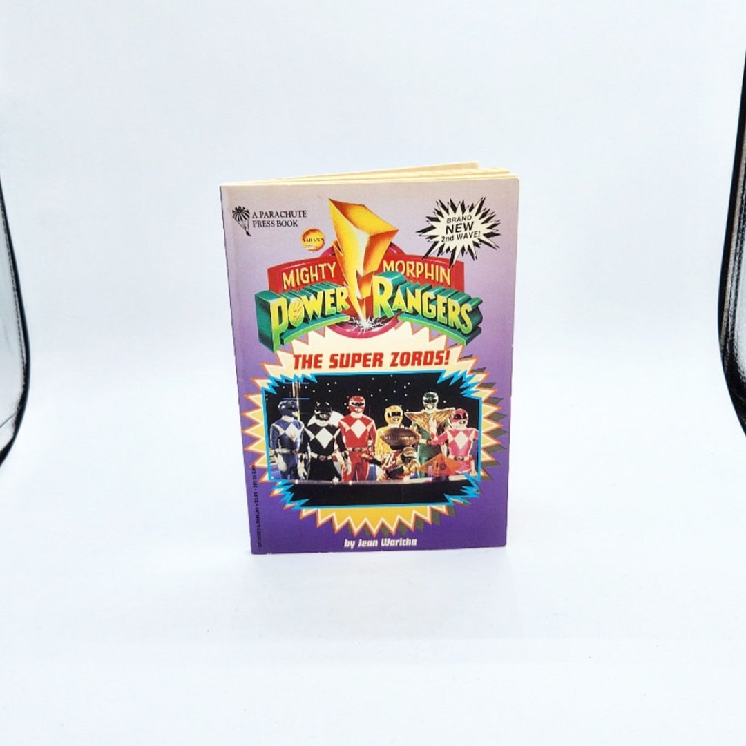 Power Rangers Book Vintage Power Rangers Book Power Rangers - Etsy