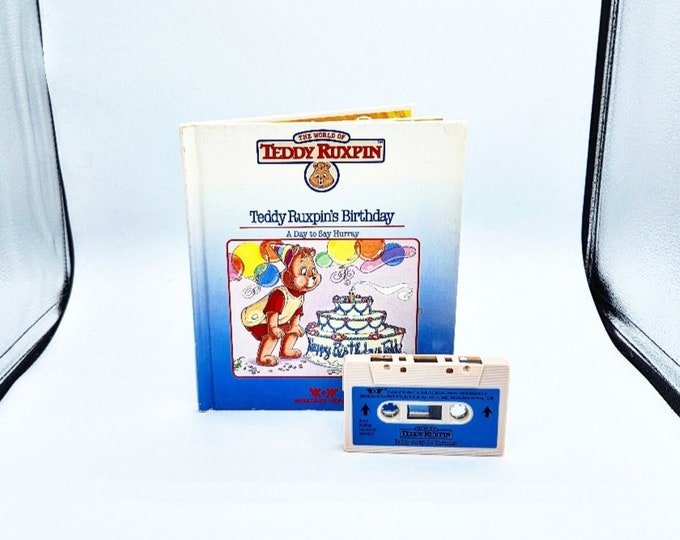 Teddy Ruxpin's Birthday Book and Tape, Teddy Ruxpin Tapes, Teddy Ruxpin ...