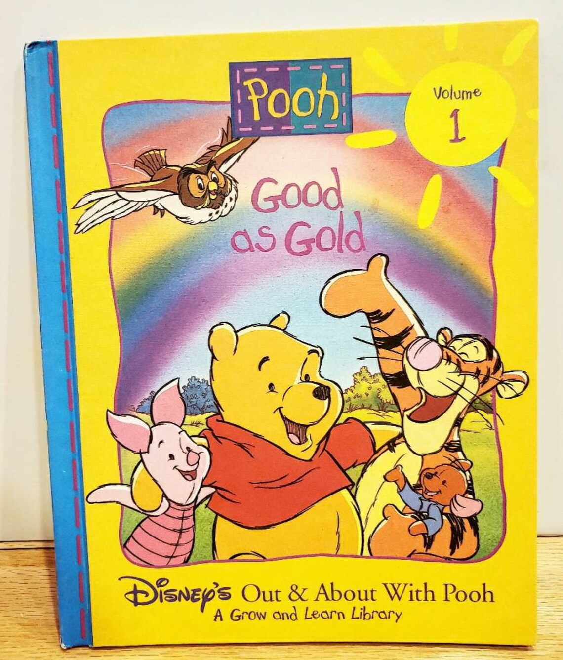 Vintage Pooh Book Pooh Good as Gold Book Out and About With - Etsy