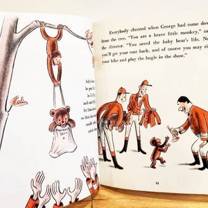 Curious George Rides a Bike, Vintage Curious George, Curious George ...