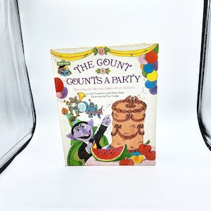 Sesame Street the Count Book Vintage Sesame Street Books the - Etsy