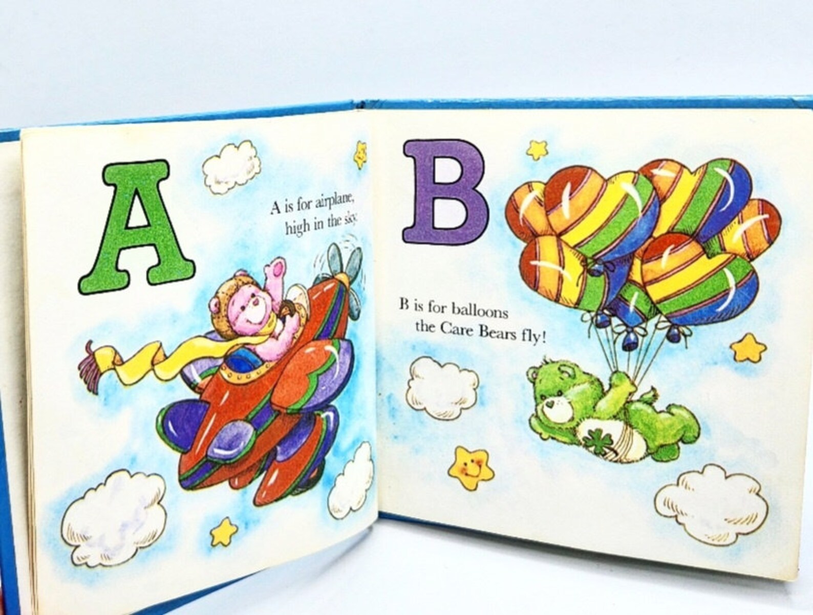 Vintage Care Bears Book the Care Bears Book of Abcs Care - Etsy