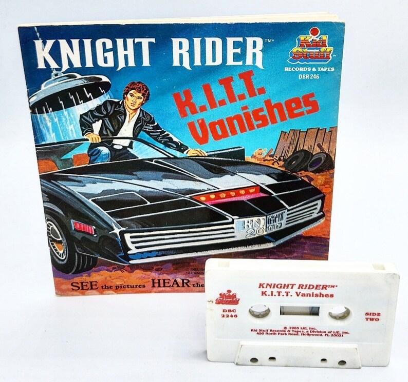 Knight Rider Book and Tape Vintage Knight Rider Book and - Etsy