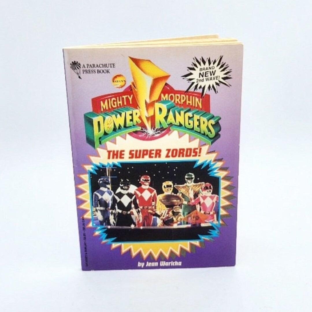Power Rangers Book, Vintage Power Rangers Book, Power Rangers Toys, 90s ...