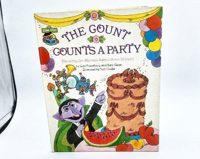 Sesame Street the Count Book, Vintage Sesame Street Books, the Count ...