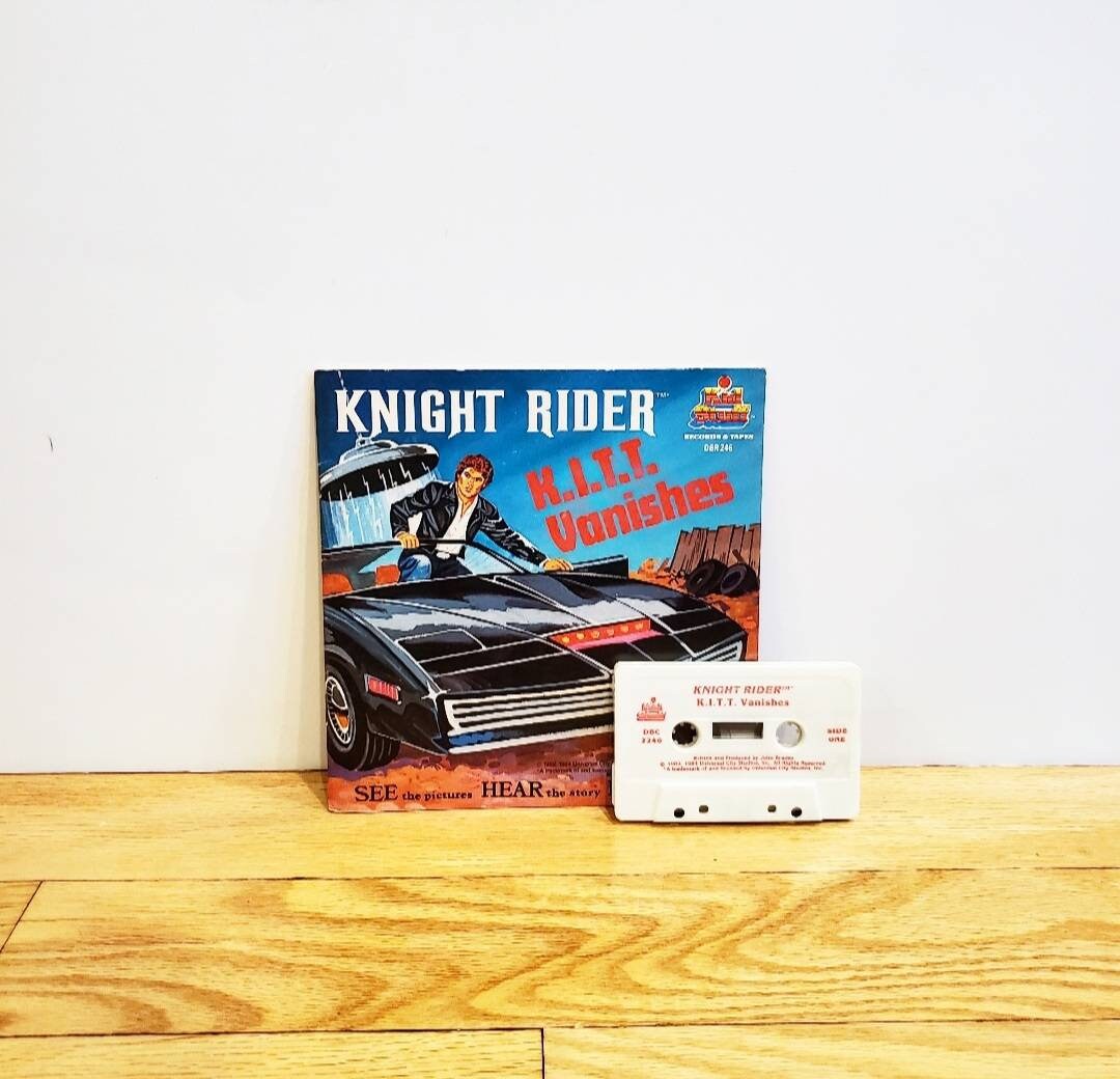 Knight Rider Book and Tape Vintage Knight Rider Book and - Etsy