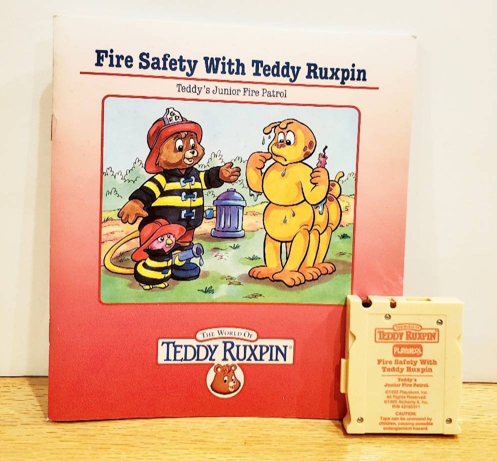 Teddy Ruxpin Prototype Vintage Teddy Ruxpin Prototype Fire - Etsy