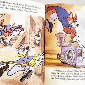Talespin Ghost Ship Book, Vintage Talespin Ghost Ship Book, Vintage ...
