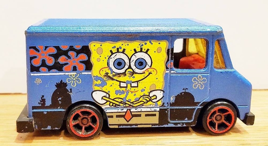 Spongebob Squarepants Car Toy Spongebob Car Toy Vintage | Etsy