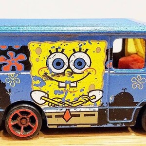Spongebob Squarepants Car Toy Spongebob Car Toy Vintage - Etsy