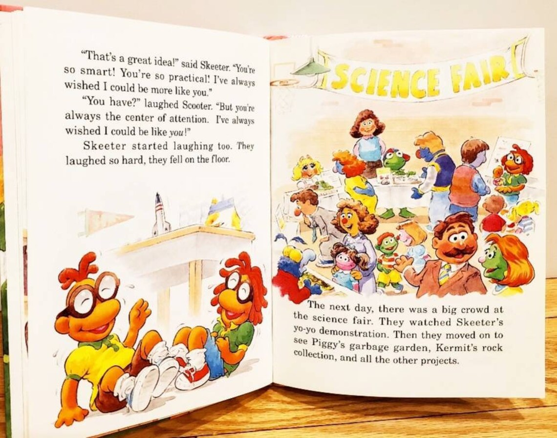 Vintage Scooter and Skeeter Book Muppet Babies Books Vintage | Etsy