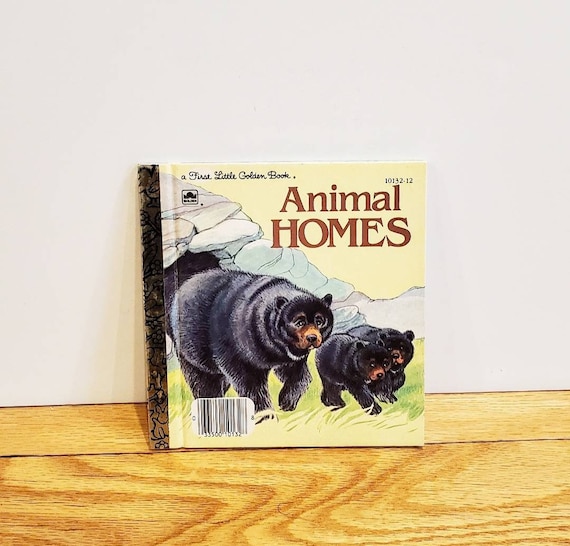 Animal Homes Book Vintage Animal Homes Book Animal Homes | Etsy