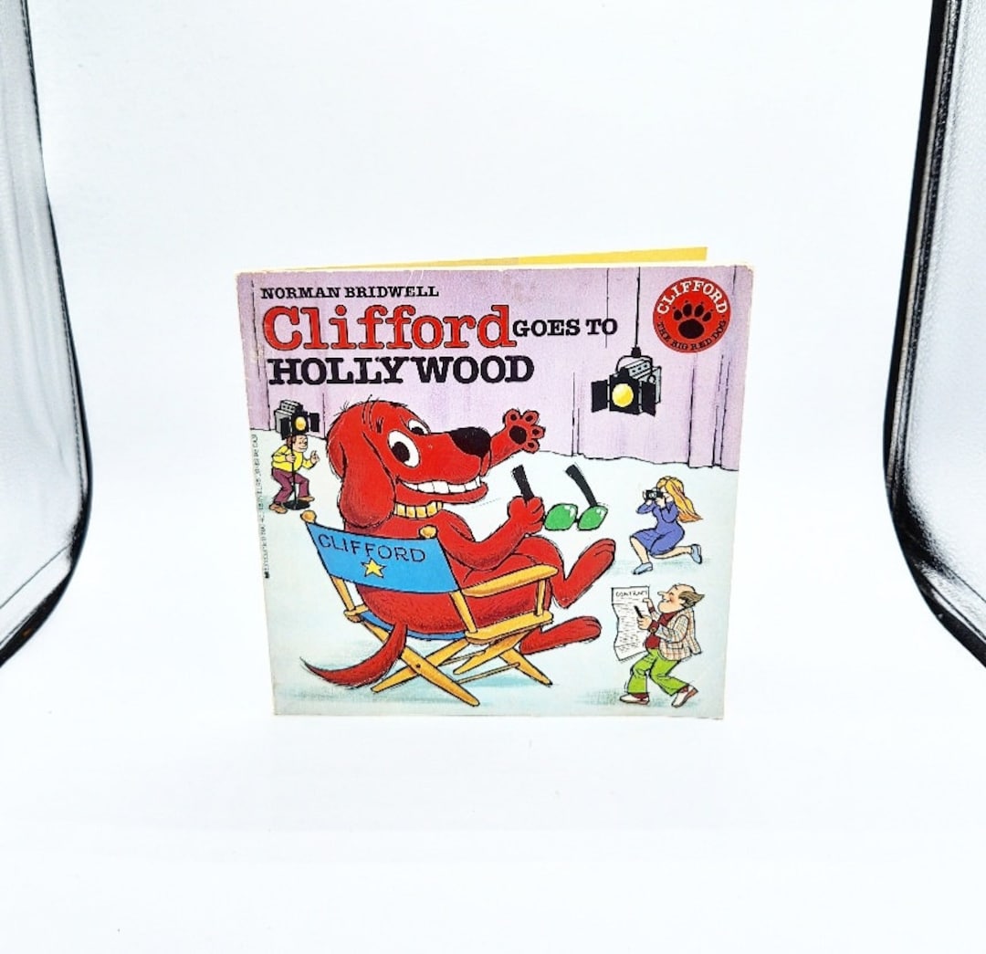 Clifford Goes to Hollywood Book, Vintage Clifford Books, Clifford's ...