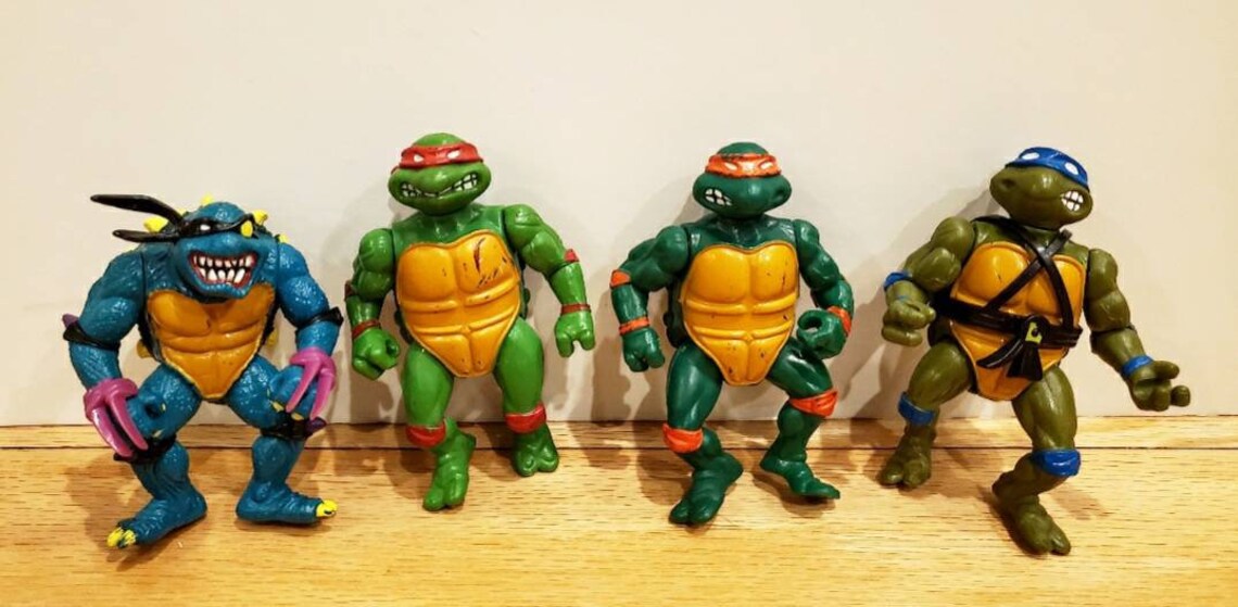 Vintage Ninja Turtles Action Figures Vintage Ninja Turtles - Etsy UK