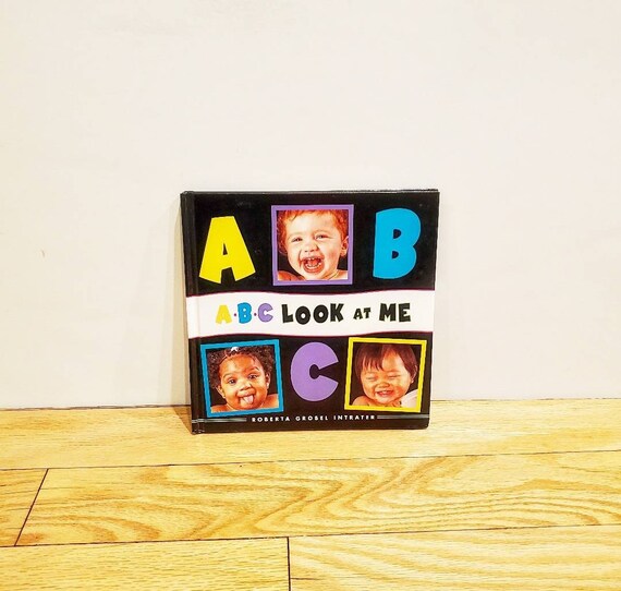 ABC Look at Me Book Learn Abcs Book Vintage ABC Books Learn - Etsy