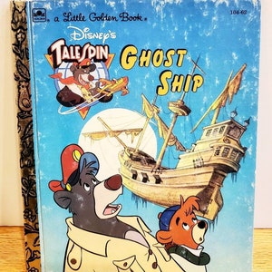 Talespin Ghost Ship Book Vintage Talespin Ghost Ship Book | Etsy