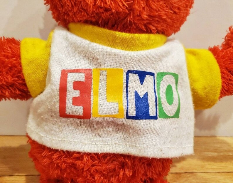 Elmo Plush Sesame Street Elmo Plush Mini Elmo Plush Elmo | Etsy