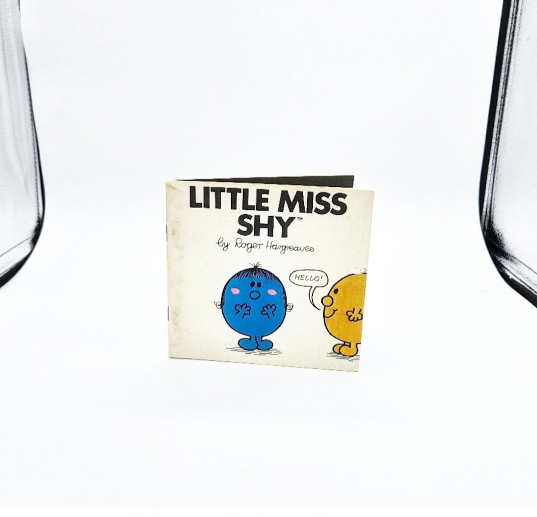Vintage Little Miss Shy Book, Little Miss Book, Mr Men Books, Little ...