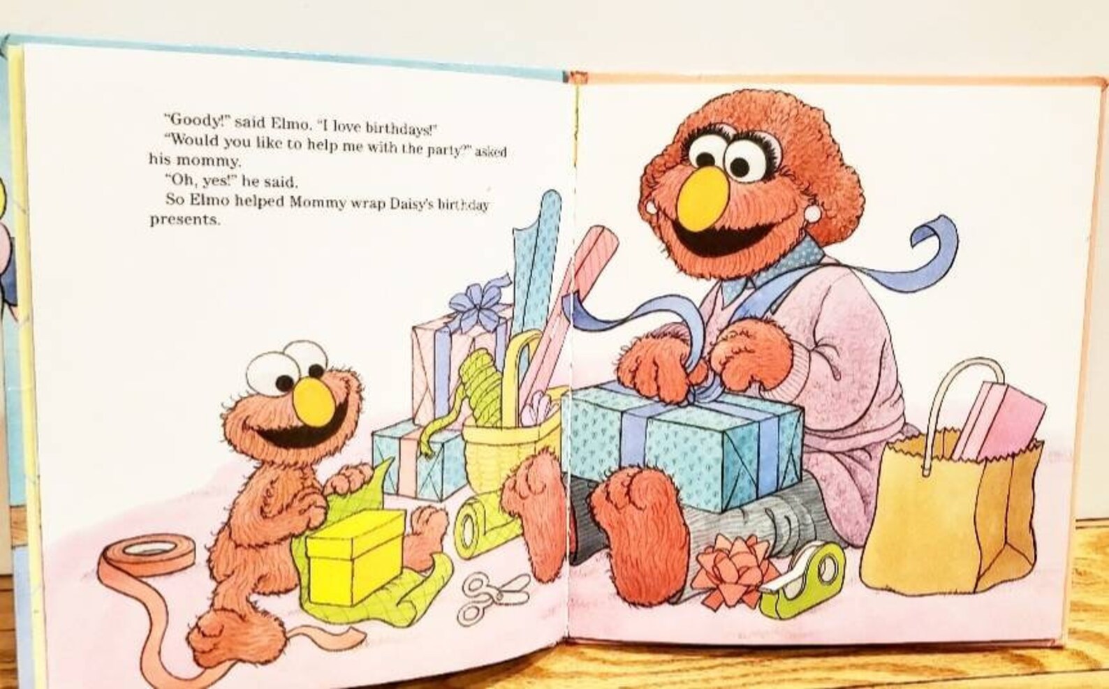 When is My Birthday Book Vintage Sesame Street Book Sesame | Etsy
