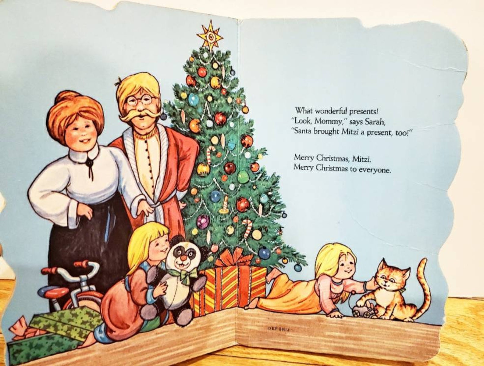 Here Comes Santa Claus Book Vintage Children's Christmas | Etsy