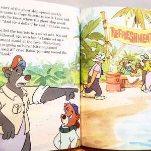 Talespin Ghost Ship Book, Vintage Talespin Ghost Ship Book, Vintage ...