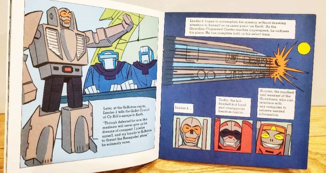 War of the Gobots Book War of the Go Bots Book Vintage | Etsy