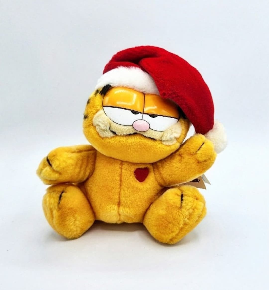 Vintage Garfield Santa Plush Garfield Plush Garfield Toys Garfield