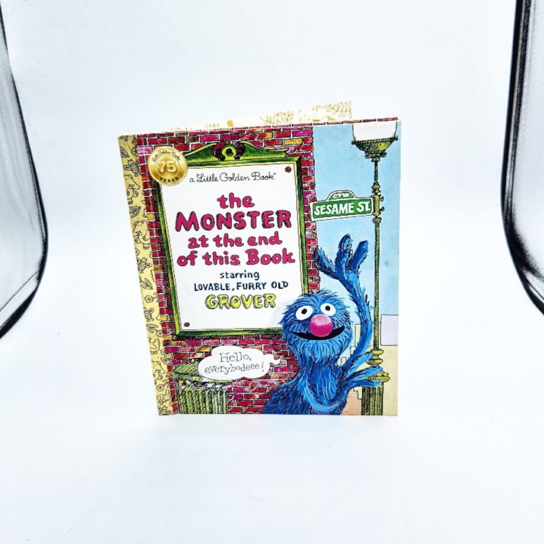 Sesame Street Grover Book Vintage Sesame Street Books Grover - Etsy