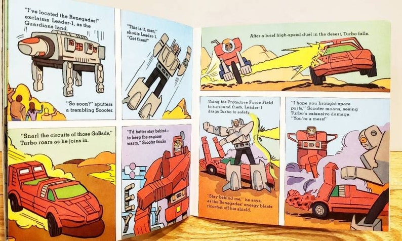 War of the Gobots Book War of the Go Bots Book Vintage | Etsy