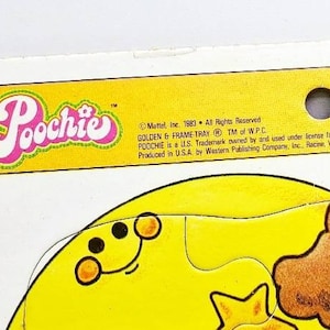 Vintage Poochie Puzzle, Vintage Poochie Toys, Poochie Toys, Poochie Dog ...