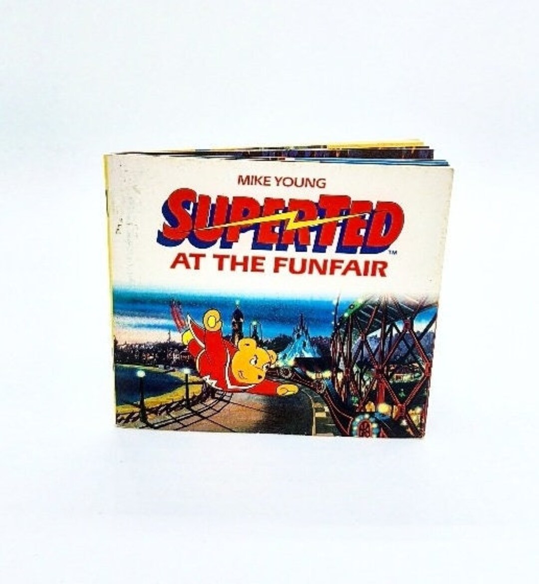 Vintage Superted at the Funfair Book - Etsy