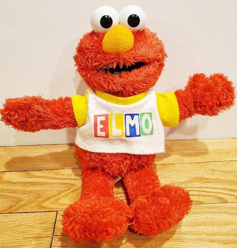 Elmo Plush Sesame Street Elmo Plush Mini Elmo Plush Elmo - Etsy