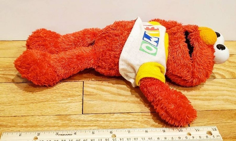 Elmo Plush Sesame Street Elmo Plush Mini Elmo Plush Elmo | Etsy
