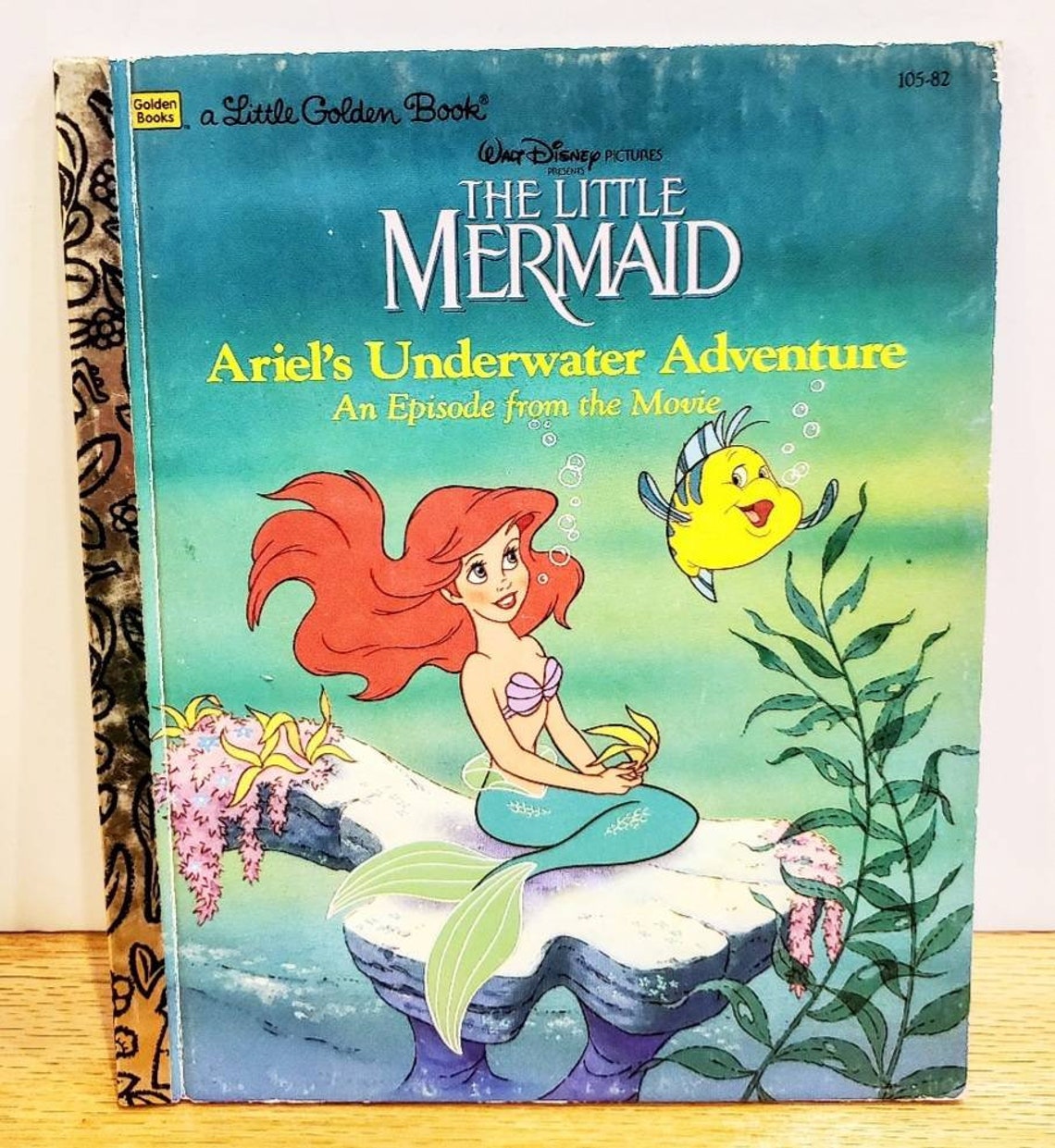 Ariel's Underwater Adventure Book Vintage Little Mermaid | Etsy