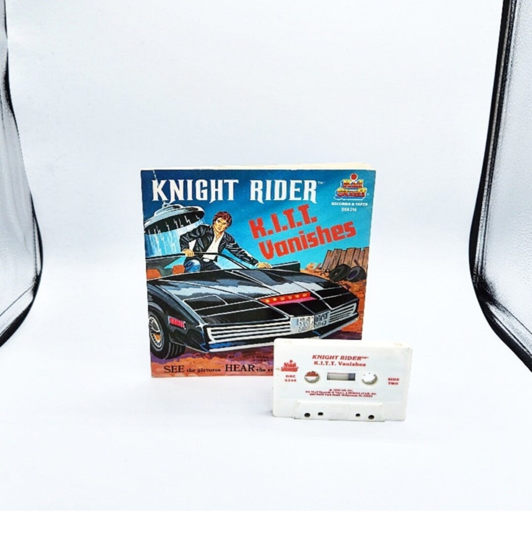 Knight Rider Book and Tape Vintage Knight Rider Book and - Etsy