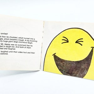 Vintage Mr. Happy Book - Etsy