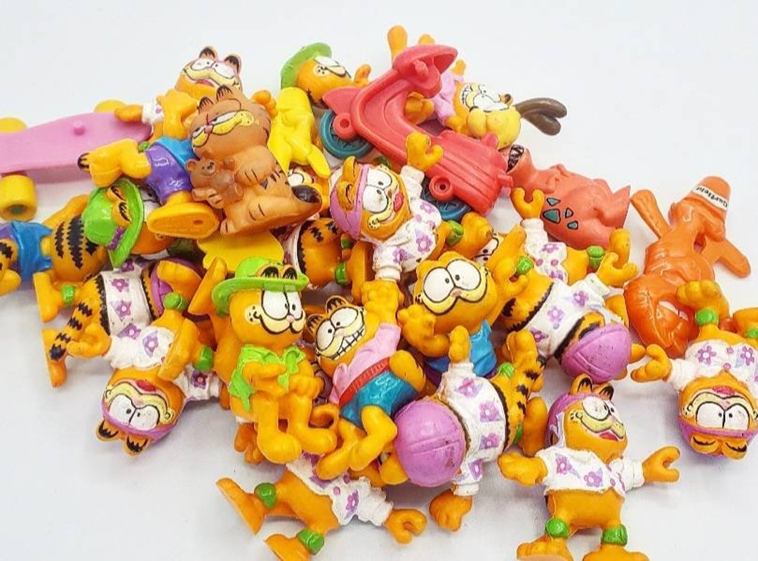 PICK Your OWN Vintage Garfield Toys, Garfield Skateboard Toys, Odie ...