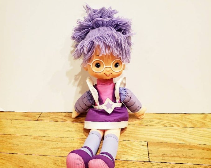 Shy Violet Doll, Rainbow Brite Shy Violet, Shy Violet Plush, Vintage ...