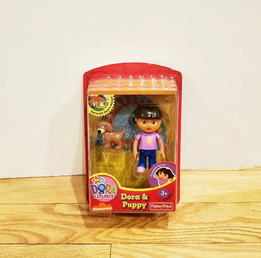 Dora and Puppy Toy Dora the Explorer Puppy Toy Dora the | Etsy