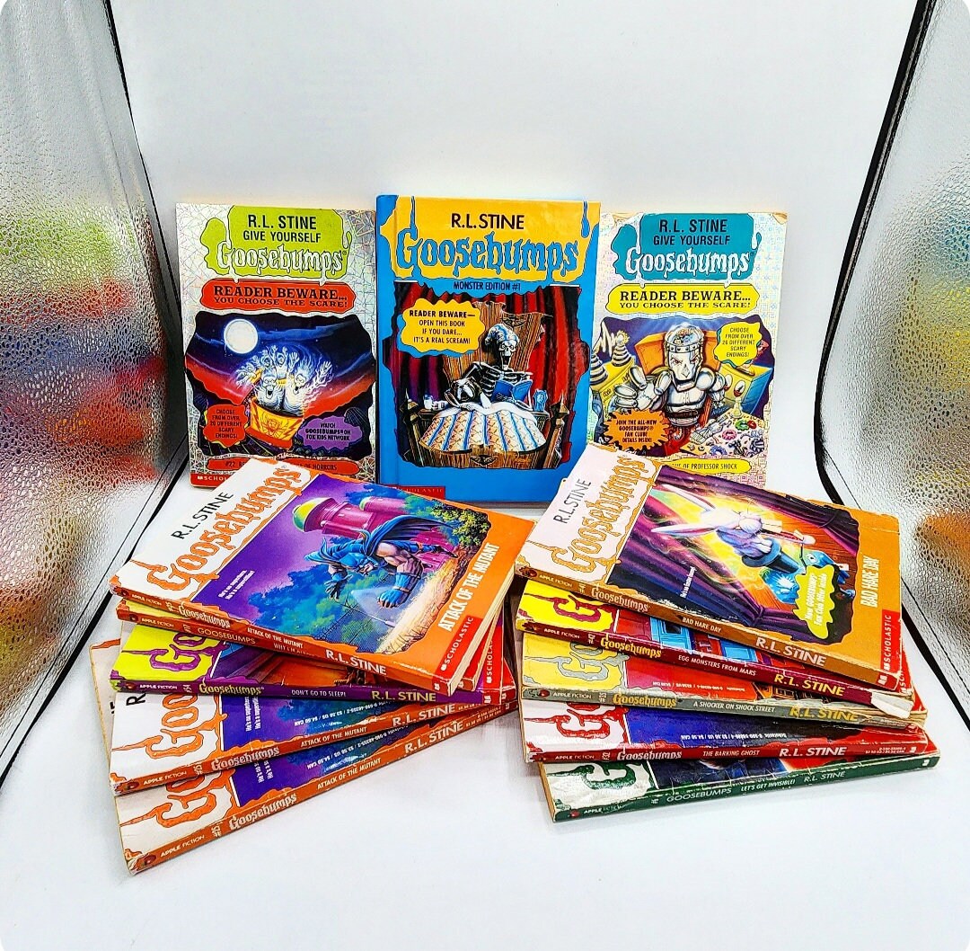 Lot of Goosebumps Books, 90s Goosebumps Books, Pick Your Own Goosebumps ...