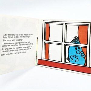Vintage Little Miss Shy Book, Little Miss Book, Mr Men Books, Little ...