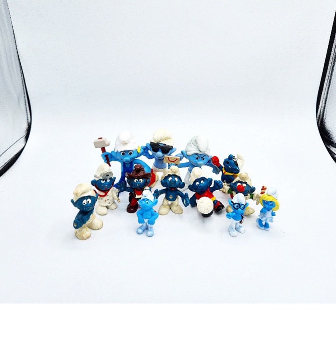PICK Your OWN Vintage Smurfs Toy, Smurfs Figures, Smurfs Toys, Smurf ...