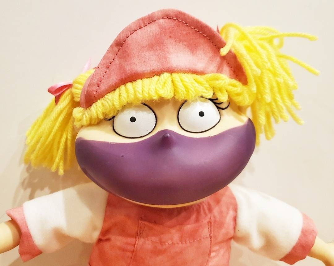 Rugrats Angelica Doll Popsicle Angelica Doll Rugrats Plush - Etsy