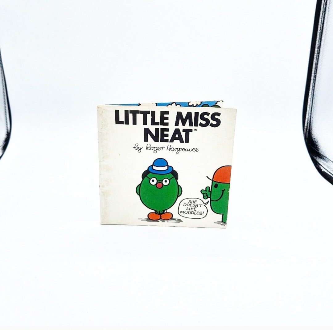 Vintage Little Miss Neat Book Little Miss Book Mr Men Books - Etsy